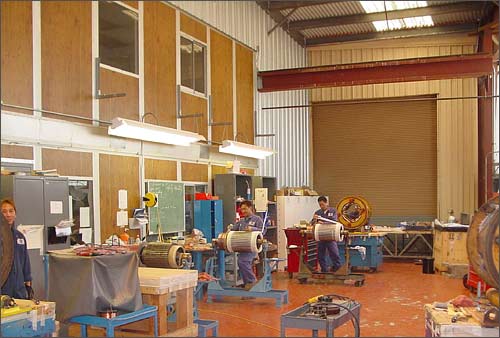 Dahl-Beck Electric building interior
