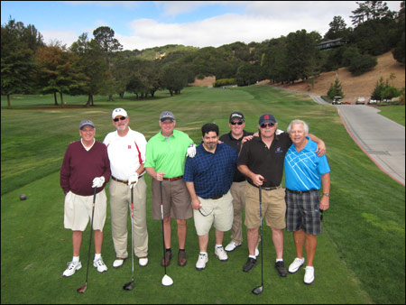 Golf with Co-workers at Marin Country Club - October 5, 2012